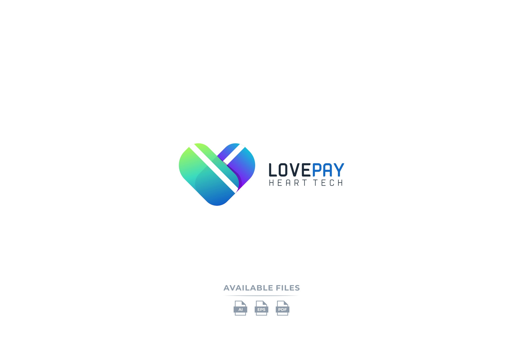 love with card logo, a Branding & Logo Template by mhafifuadi