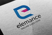 Letter E - Elemance Logo | Branding & Logo Templates ~ Creative Market