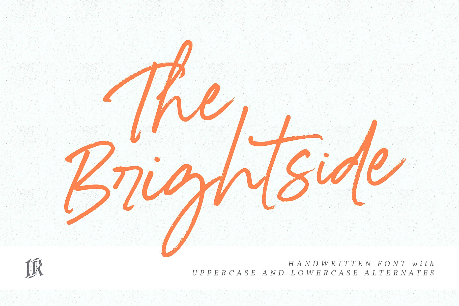 The Brightside Font, a Script Font by Ivan Rosenberg