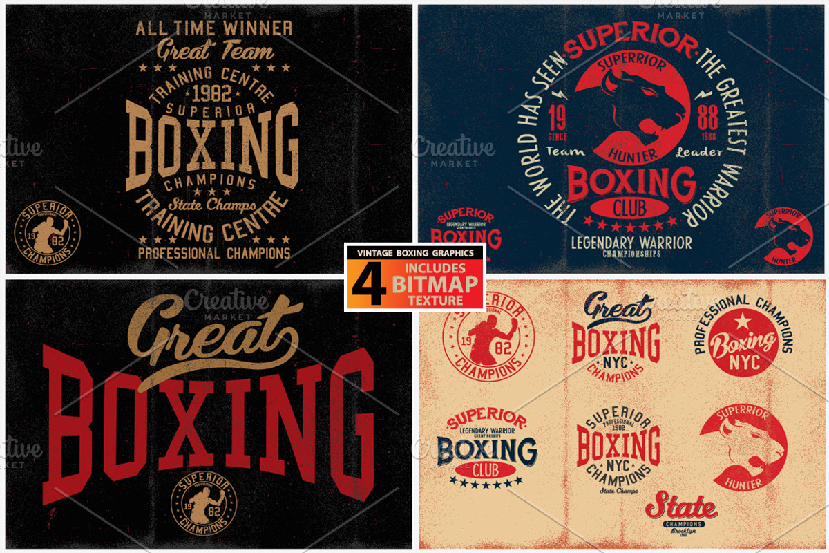 BOXING, an Animal Illustration by Artistic & Unique