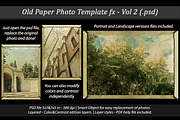 Old Paper Photo Template Vol - 2, a Templates & Theme by DanFLCreativo