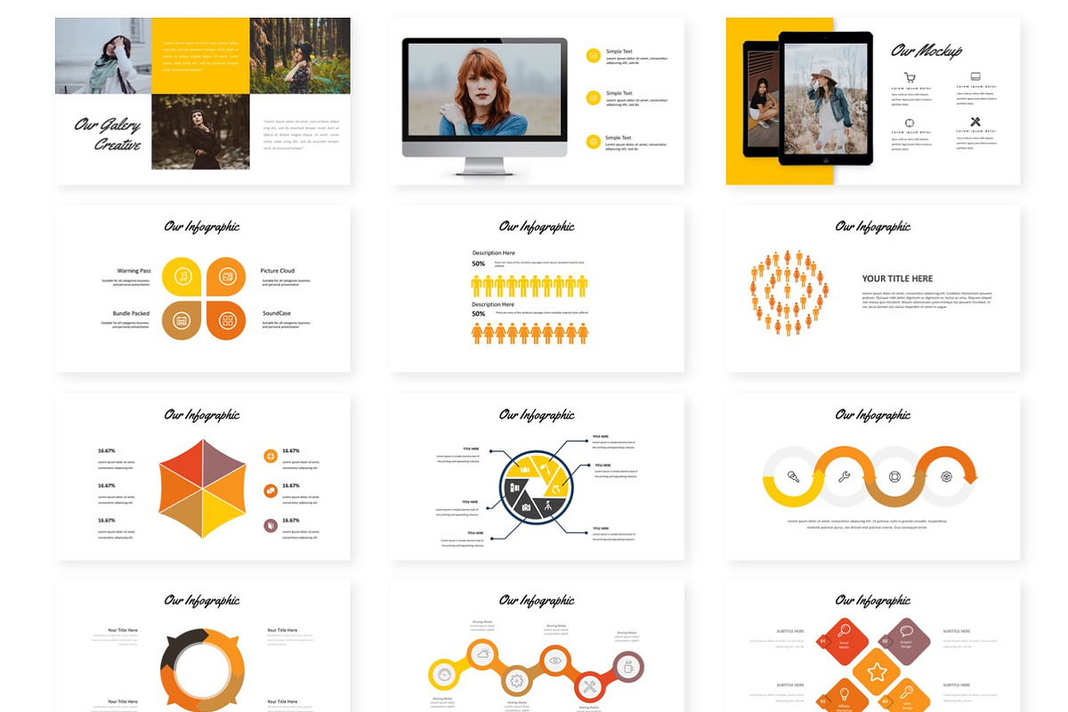Lombada - Powerpoint Template, a Presentation Template by AQR Studio