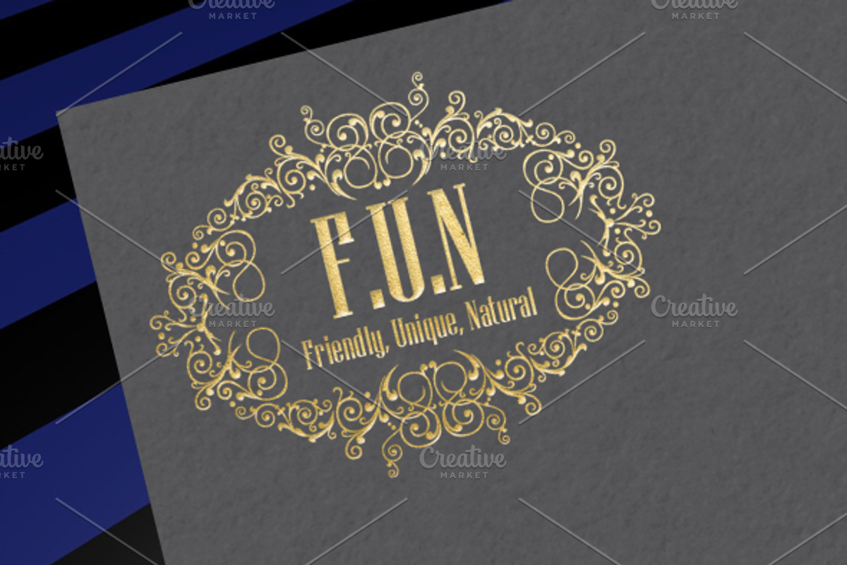 Fun Crests Logo, a Branding & Logo Template by da_only_aan | Creative ...