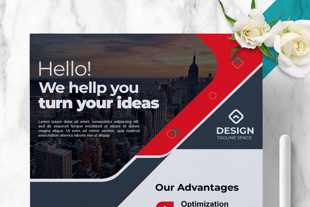 Flyer Template Poster Design | Creative Market
