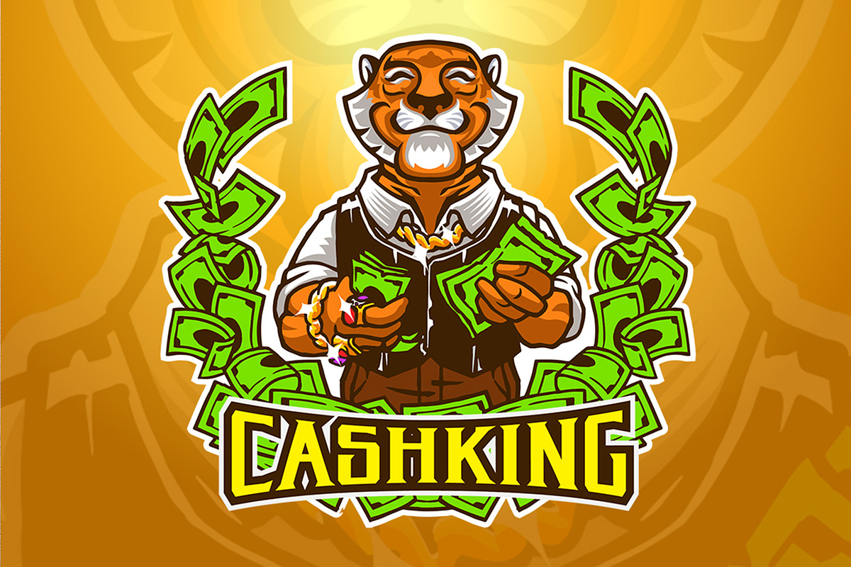 Cash King, a Branding & Logo Template by Silpin
