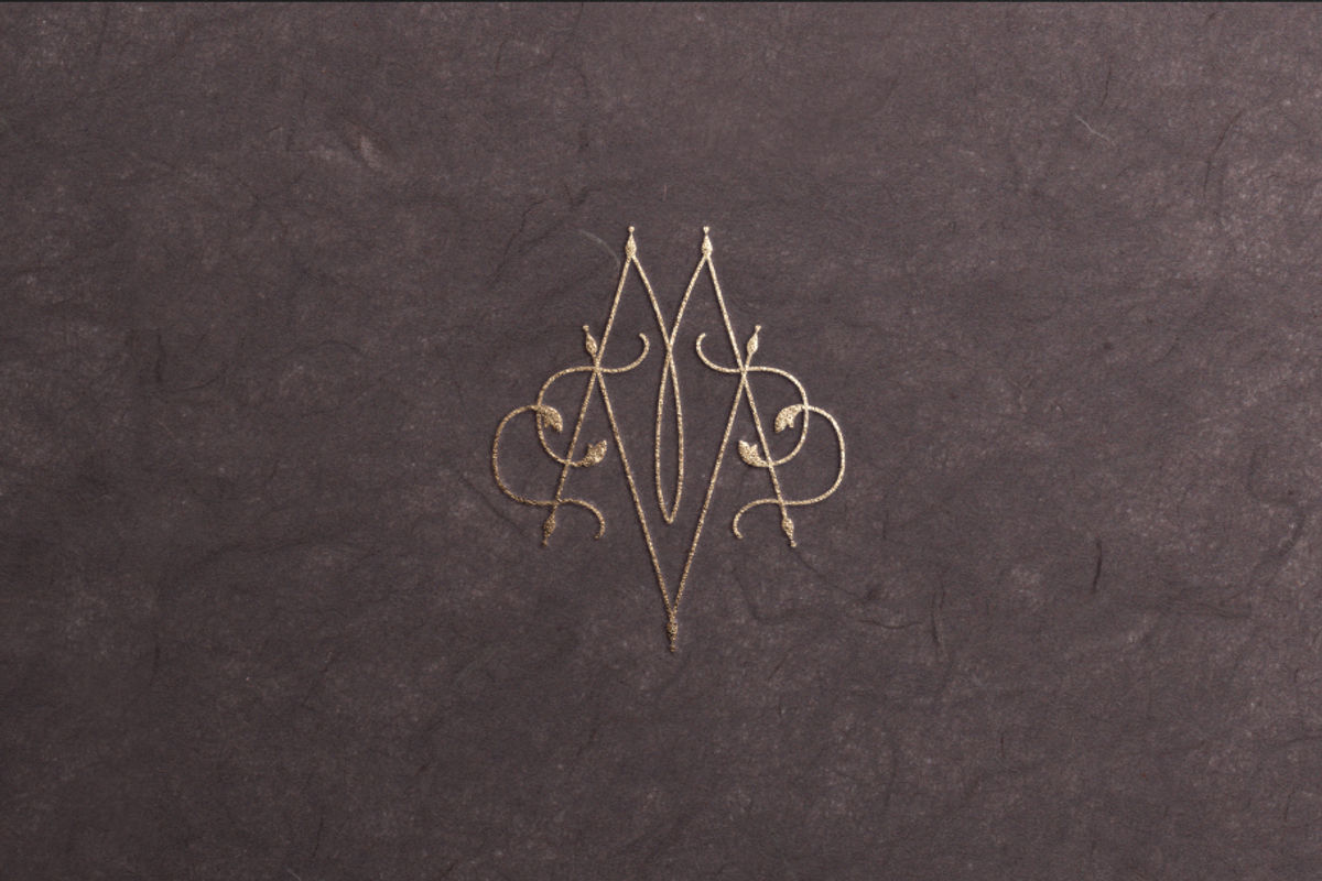 Decatur Monogram Font, a Serif Font by Loren Schmidt Studio