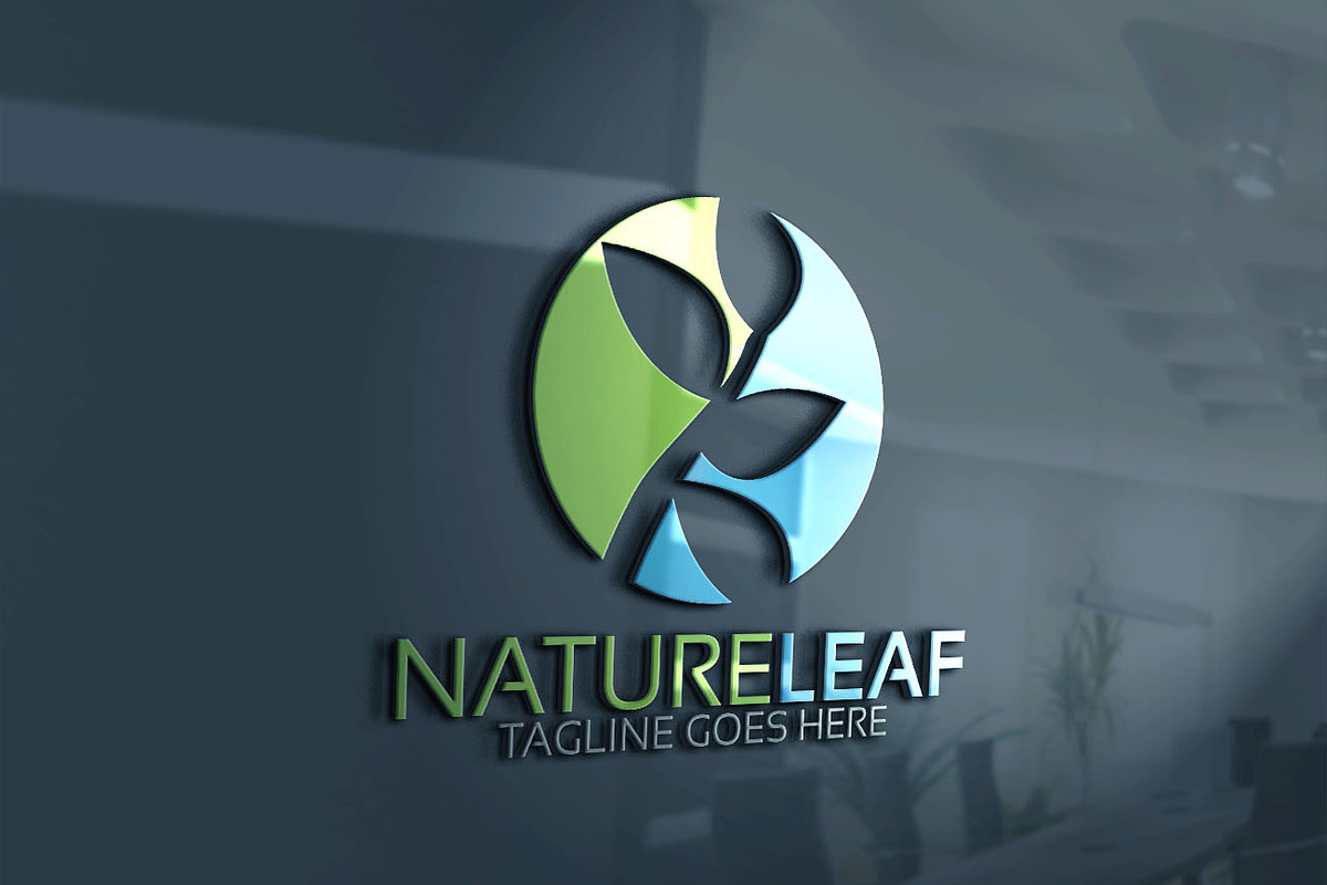 Nature Leaf Logo, a Branding & Logo Template by Josuf Media