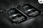 GOLD GRILLZ Flyer Template, a Flyer Template by WG DESIGN