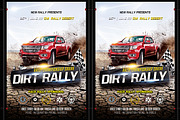 Dirt Rally, a Flyer Template by Basez Flyers