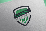 Legion Football League, a Branding & Logo Template by luckydesigner