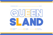 Queensland Modern Display, a Serif Font by infernostudio3 | Creative Market