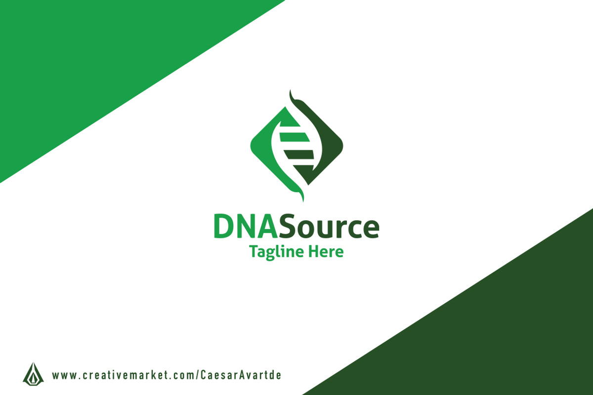 DNA Logo Template, a Branding & Logo Template by Avartde Creative