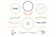 Vintage Laurels Collection, an Illustration by YenzArtHaut