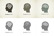 Head logo | Branding & Logo Templates ~ Creative Market