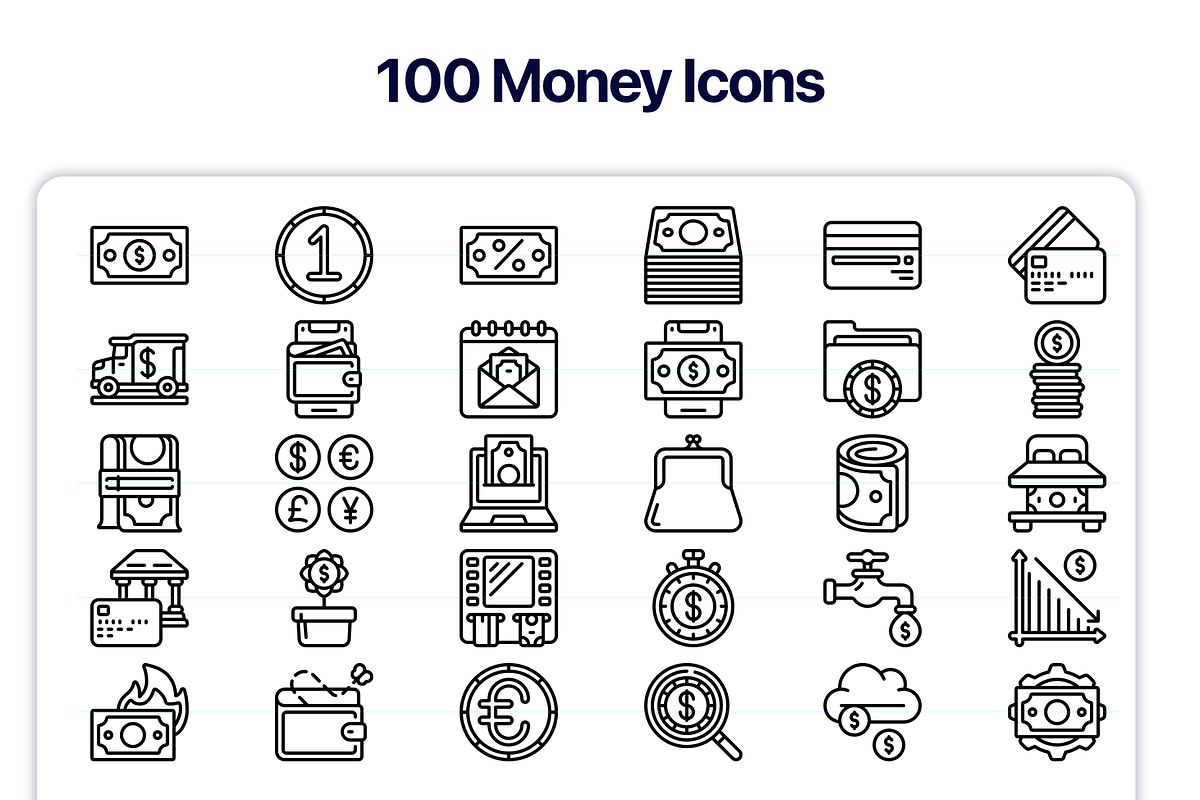 JuicyIcons Line Bundle: 13,000 Icons, an Outline Icon by Juicy Icons