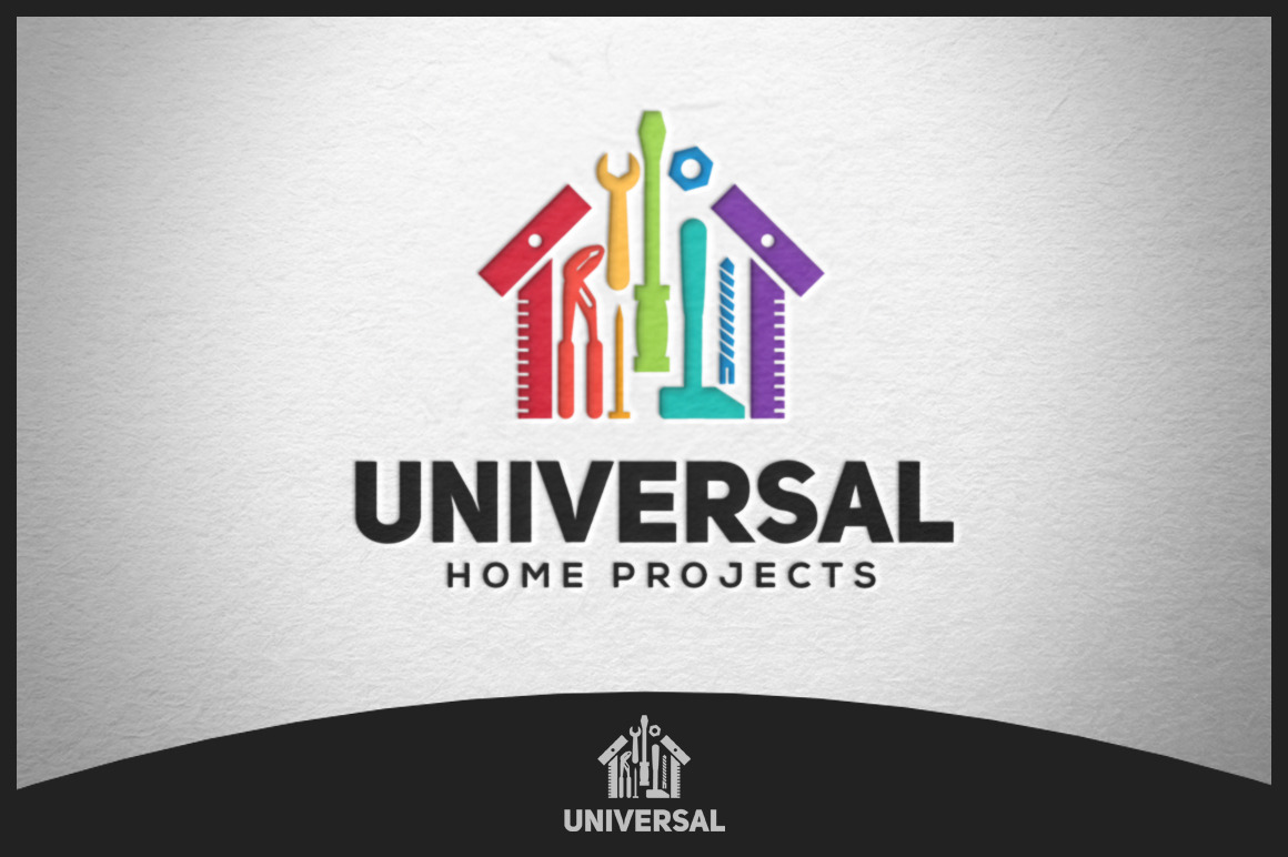 Universal Logo | Branding & Logo Templates ~ Creative Market