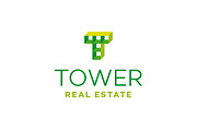 Tower - Letter T Logo, a Branding & Logo Template by Mauro Bertolino