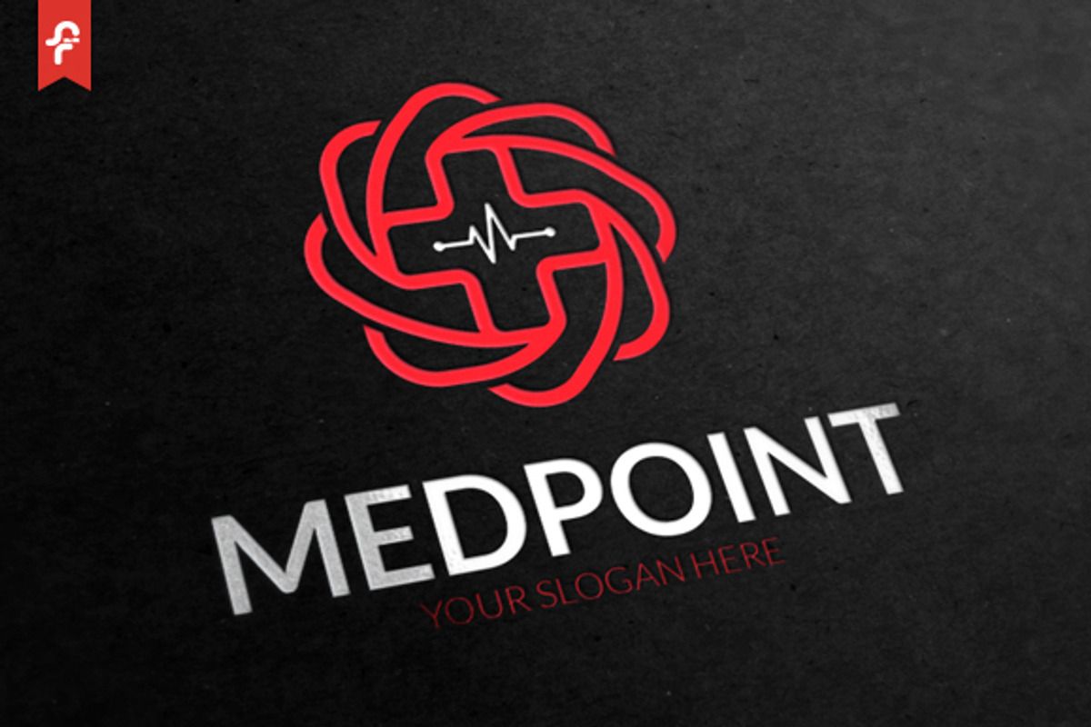Medical Point Logo, a Branding & Logo Template by ft.studio