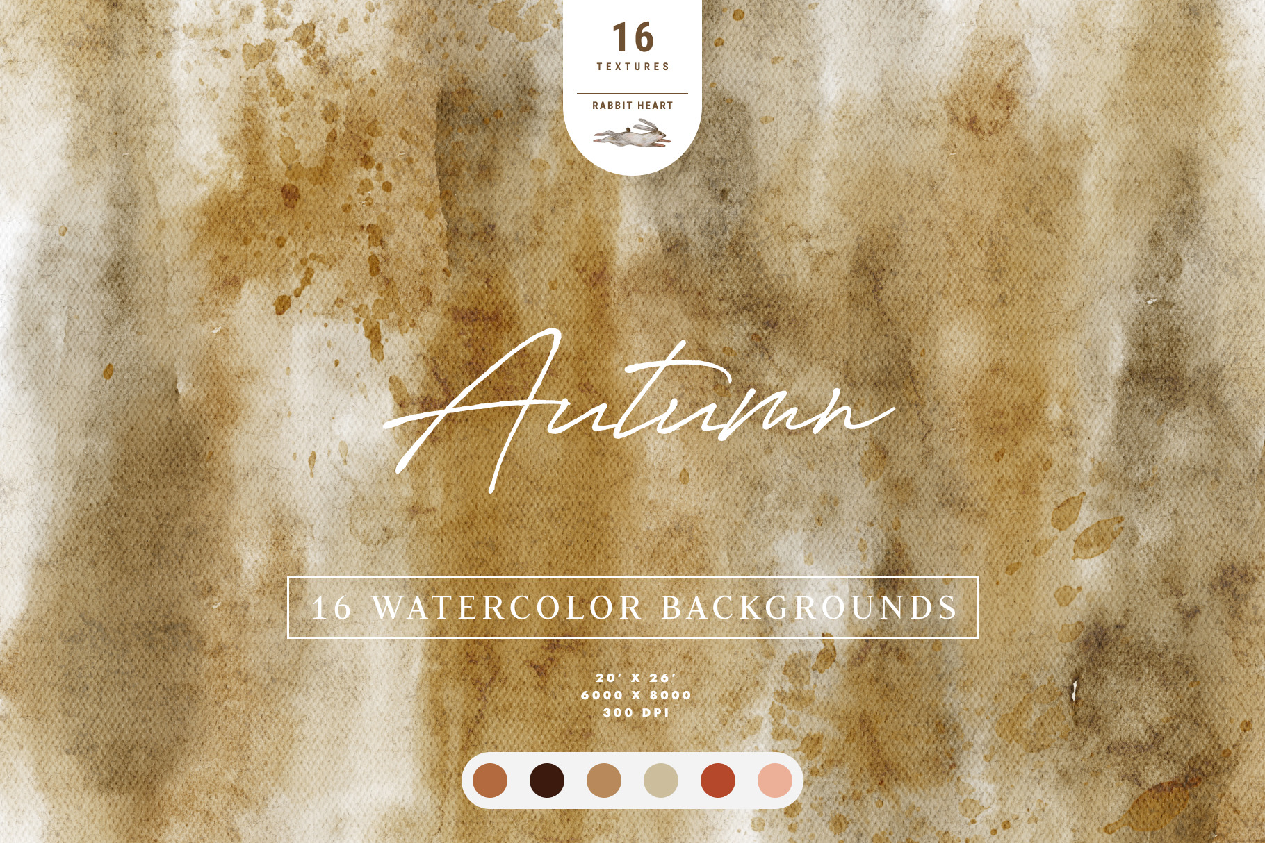 Autumn - 16 Background Textures, a Texture Graphic by Rabbit Heart