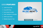 Auto Rent - Logo Template, a Branding & Logo Template by DynamikMedia