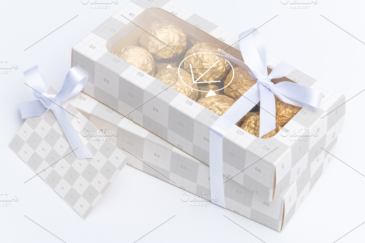 Sweet Box Mockup 08, a Packaging Mockup by Ktyellow