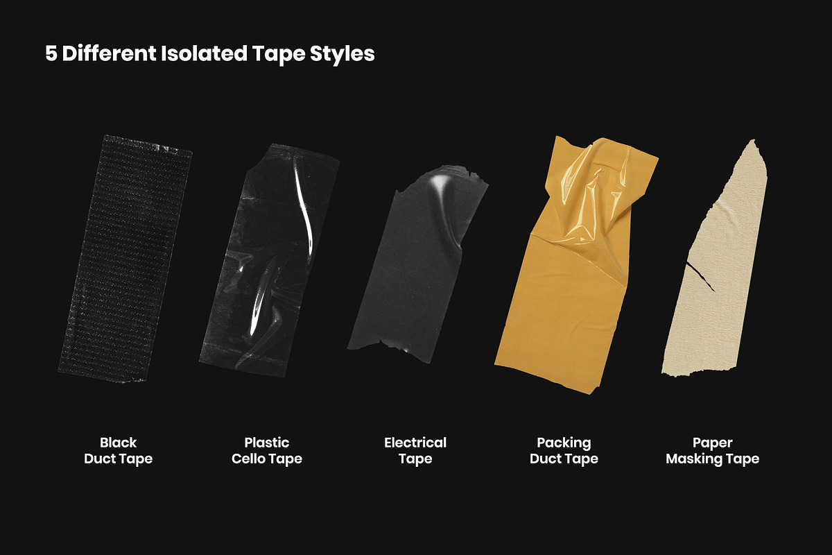 Tape Texture Collection, a Texture Graphic by Gravito