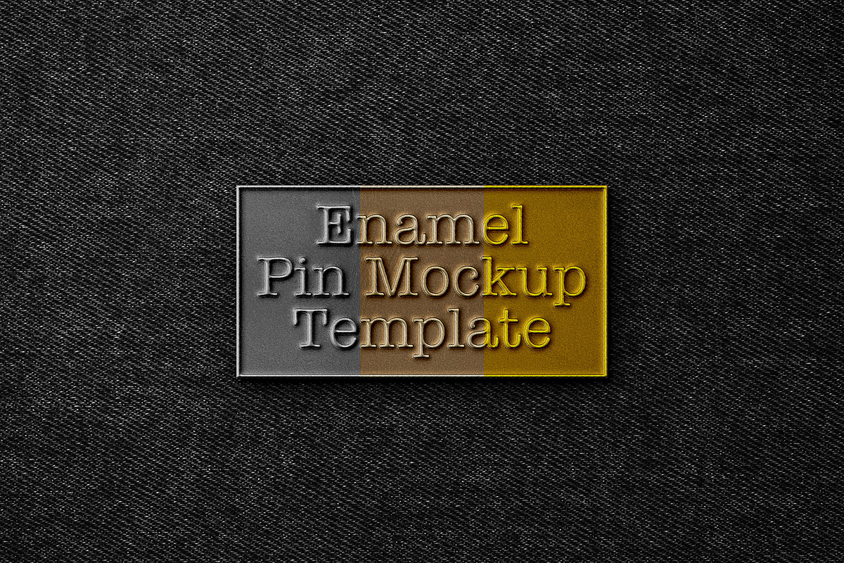 Enamel Pin Mockup, a Product Mockup by pixelbuddha.net