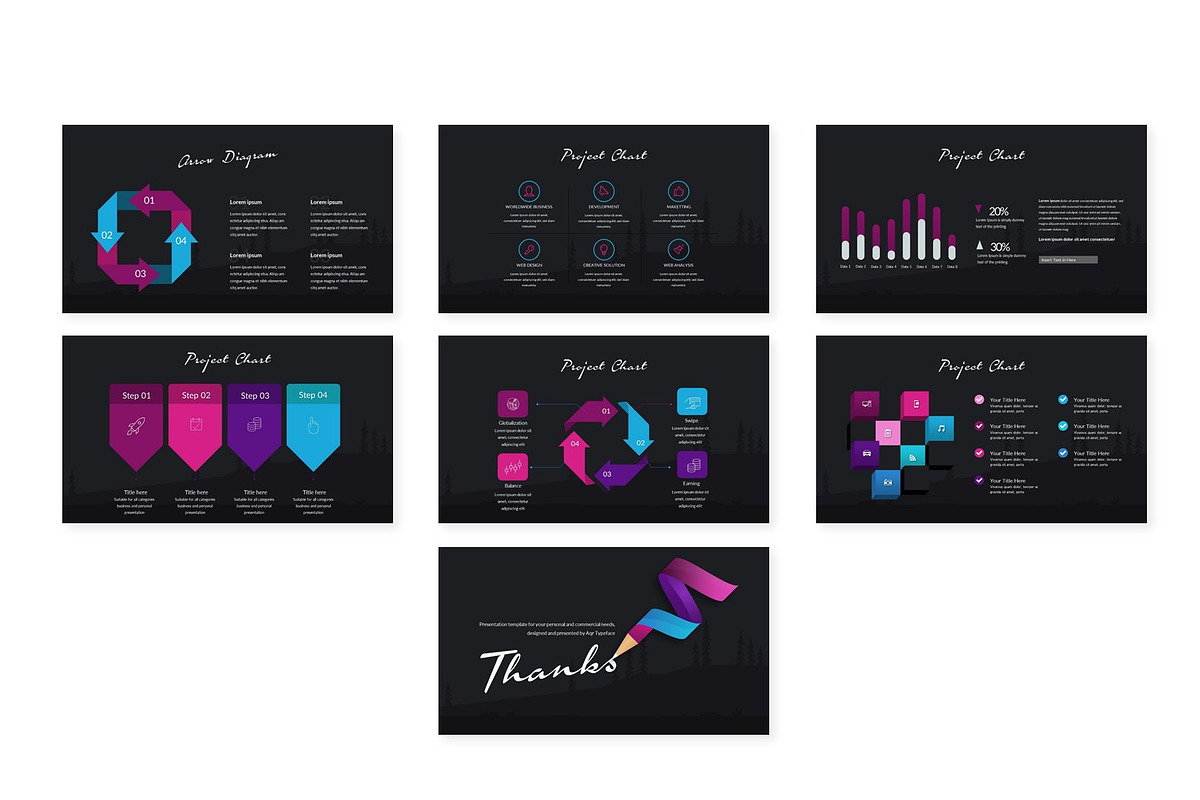 Writing - Google Slides Template, a Presentation Template by AQR Studio