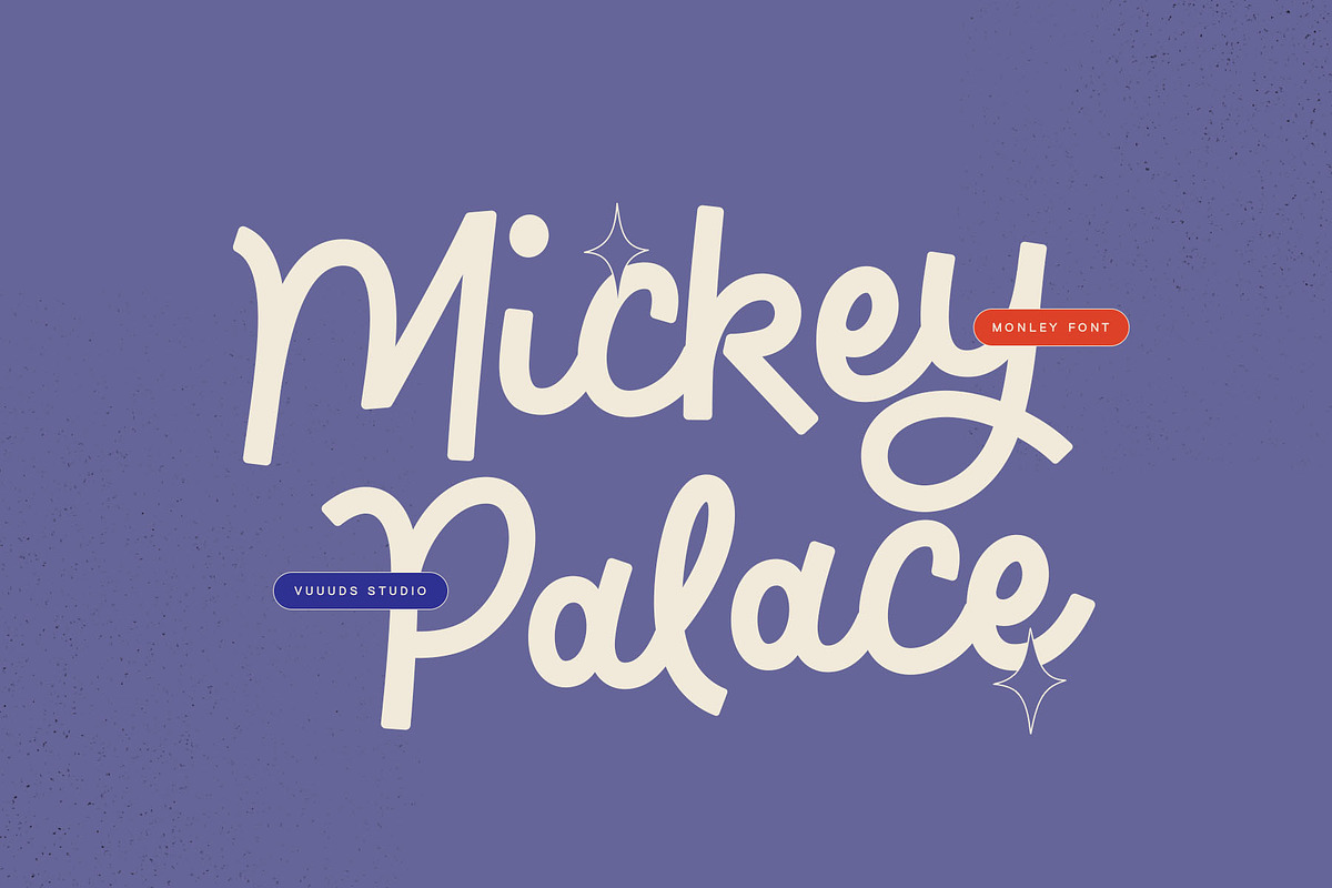 Monley, a Script Font by vuuuds