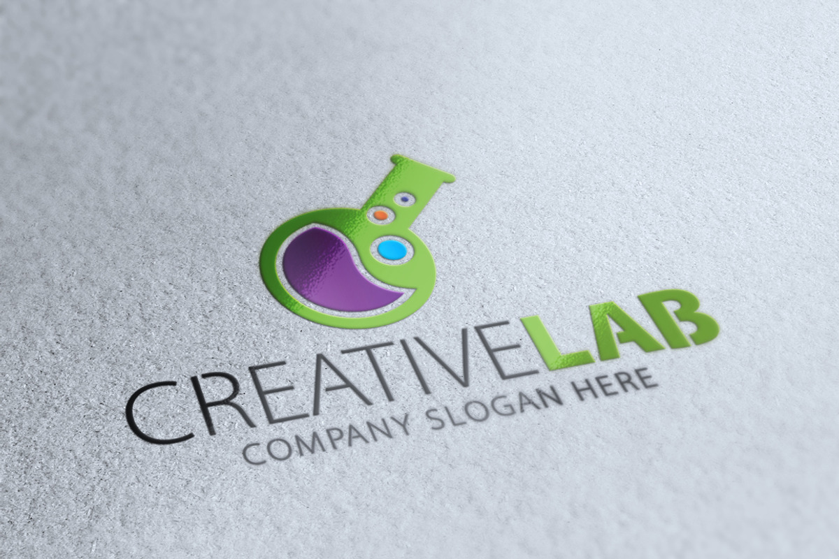 Creative lab logo, a Branding & Logo Template by Creative Dezing
