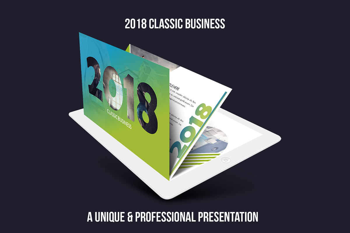 2018 Classic Business Powerpoint, a Presentation Template by Creative ...