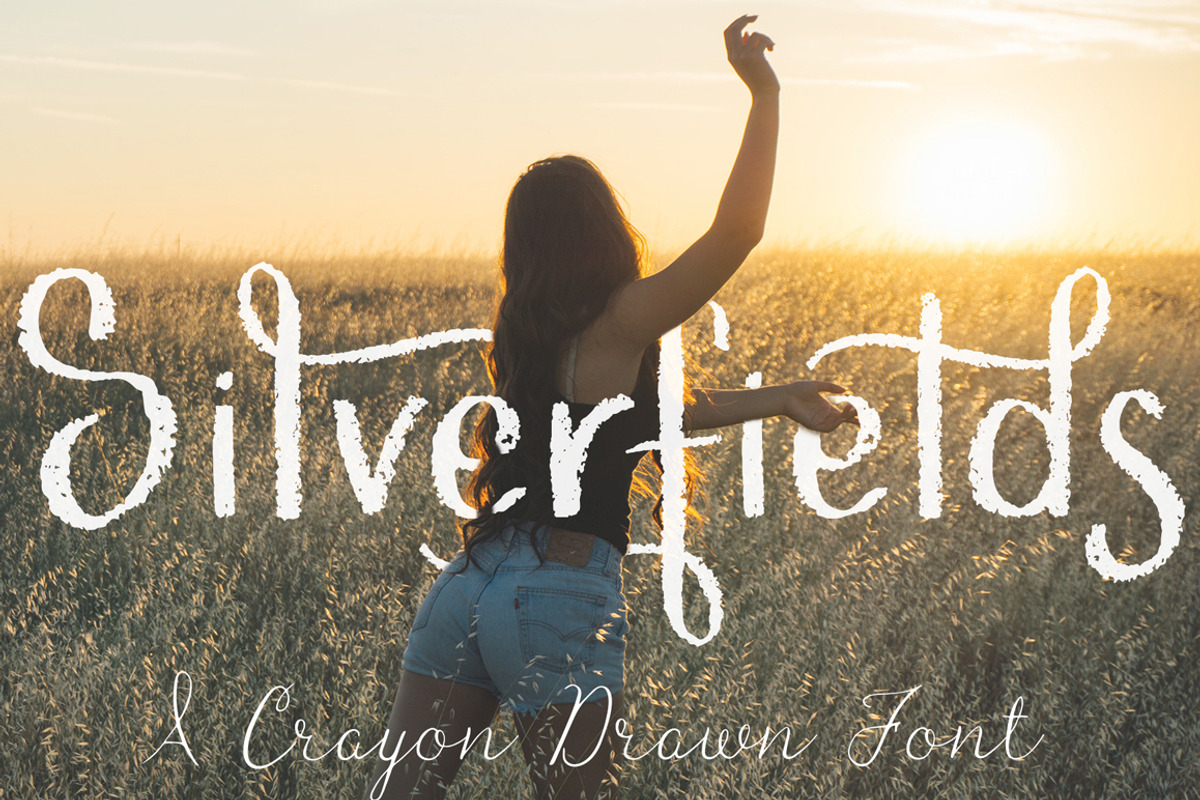 Silverfields - Font Trio + More, a Script Font by Rawberry Strubarb Ink.