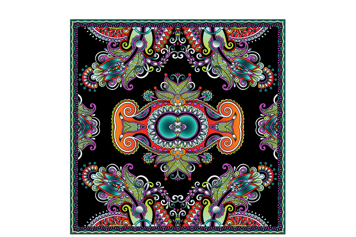 10 authentic square design for print, a Pattern Graphic by karakotsya
