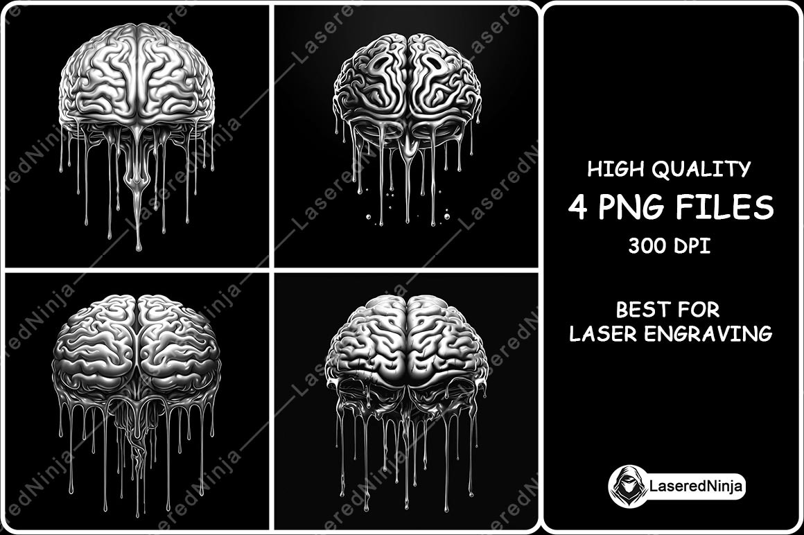 Dripping Brain Mind Neural Intellect