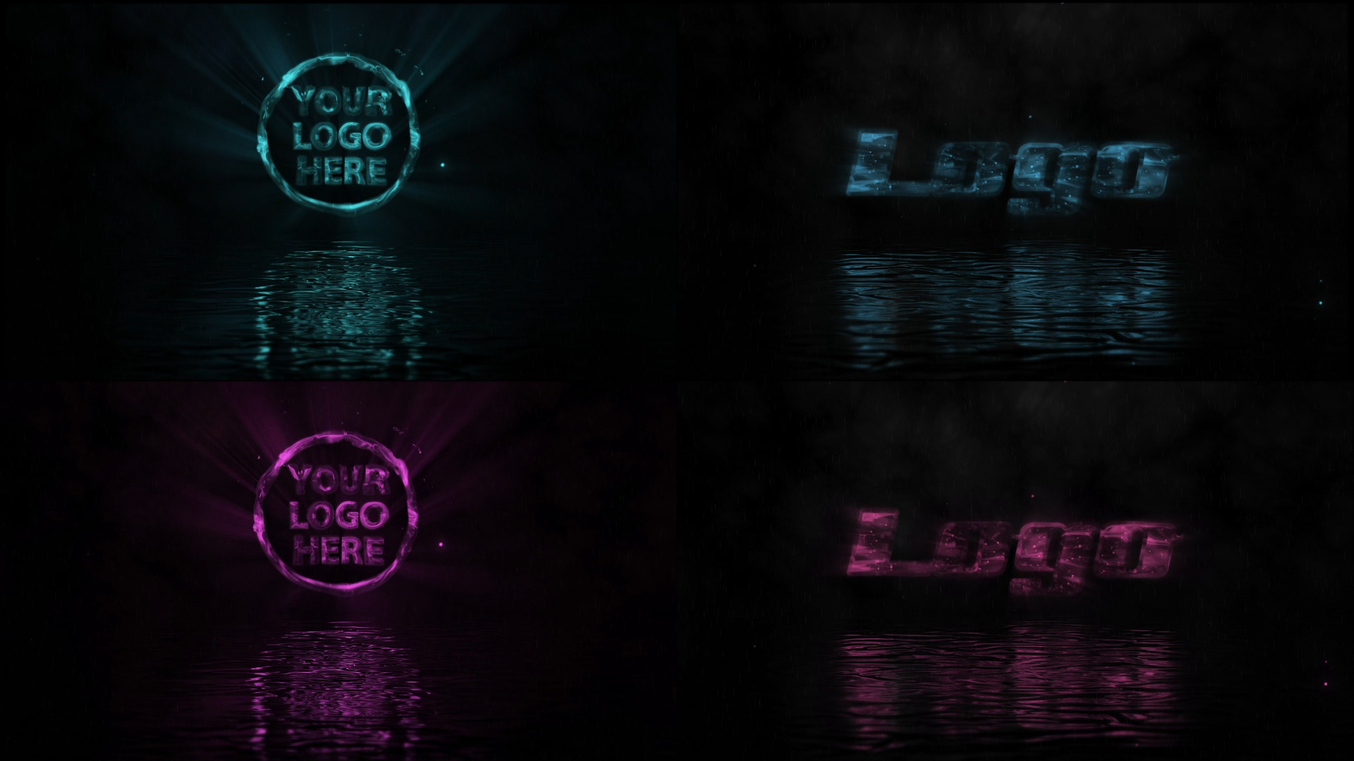 Water Logo | After Effects, a Templates & Theme by FlashFXbox