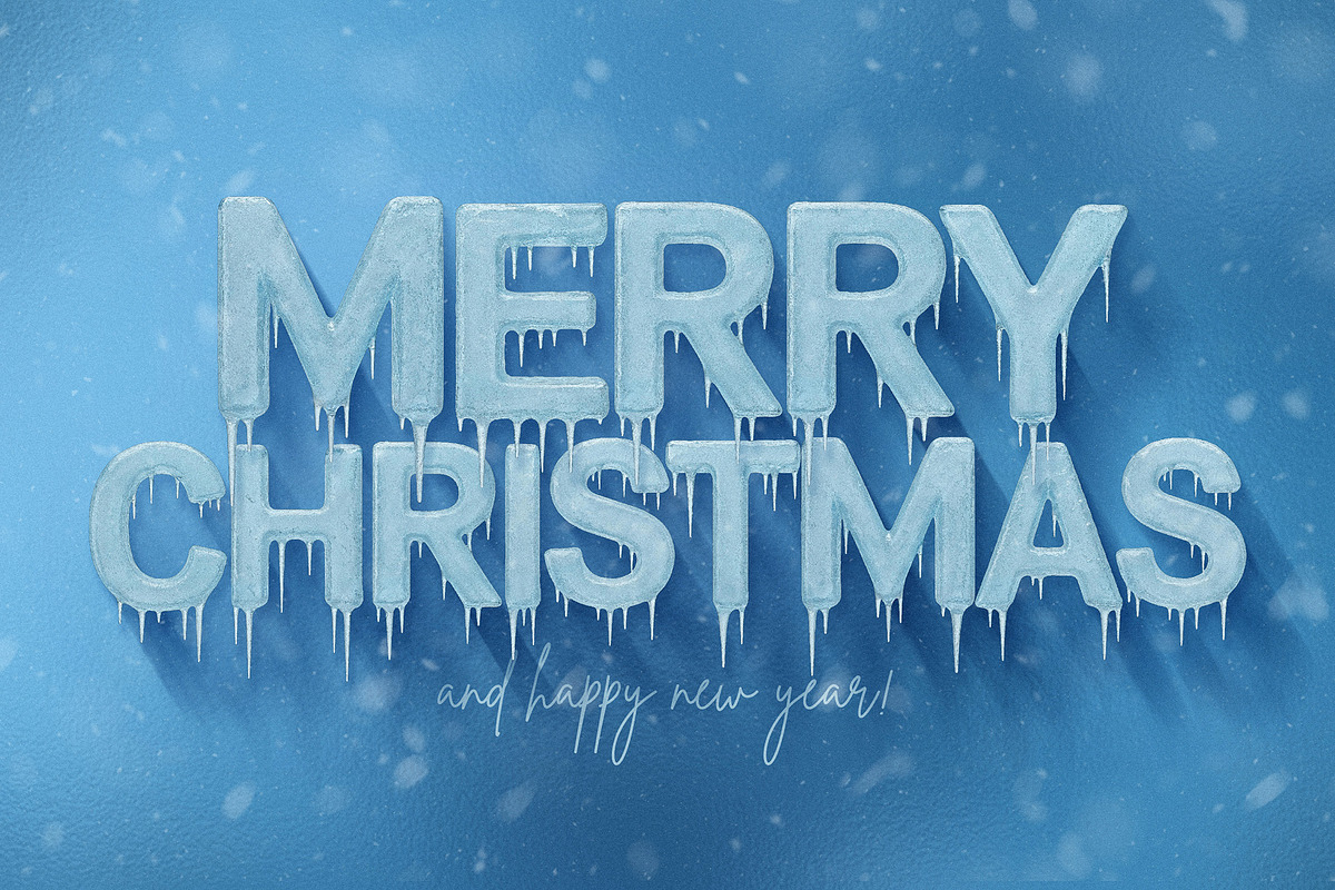 Frost - Ice Cold Display Font, a Font by AndrewPixelType