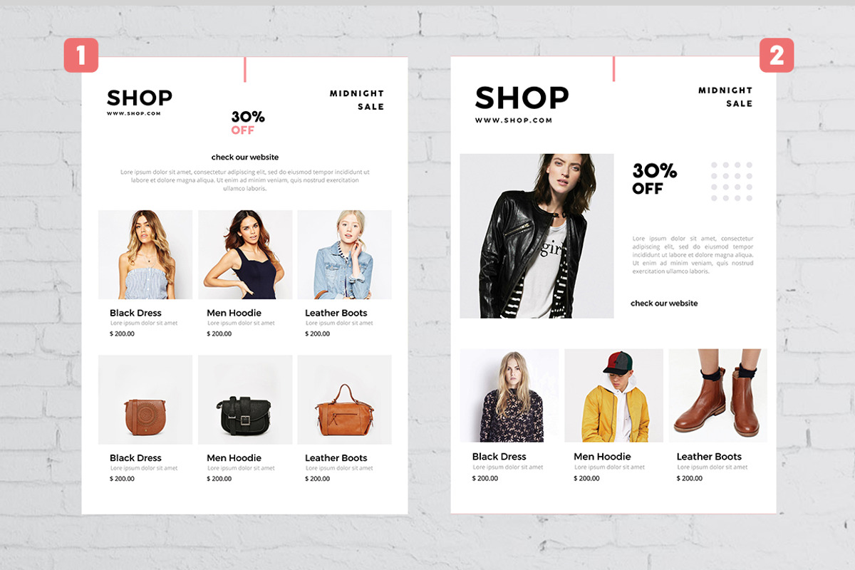 Fashion and Clothing Flyer Template, a Flyer Template by ariodsgn