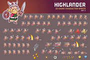 HIGHLANDER GAME SPRITE, an Illustration by Silpin