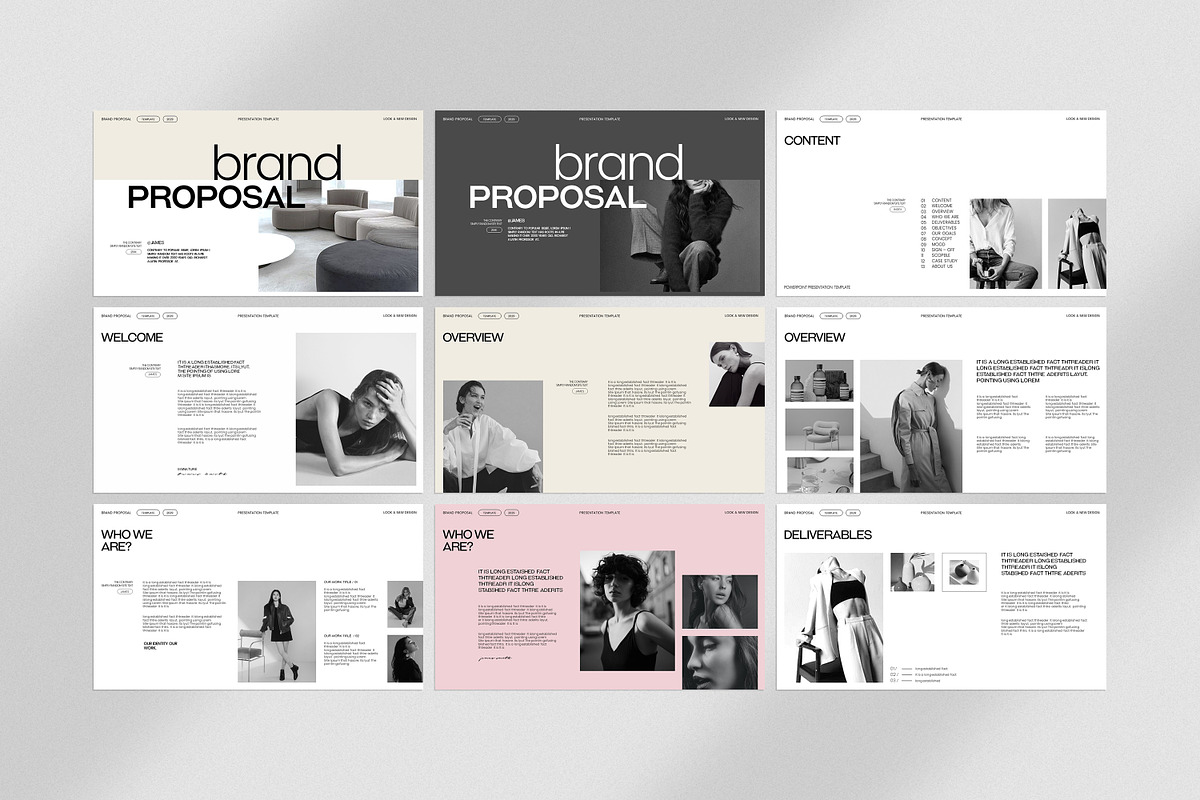 Brand Proposal Presentation Template, a Presentation Template by ...