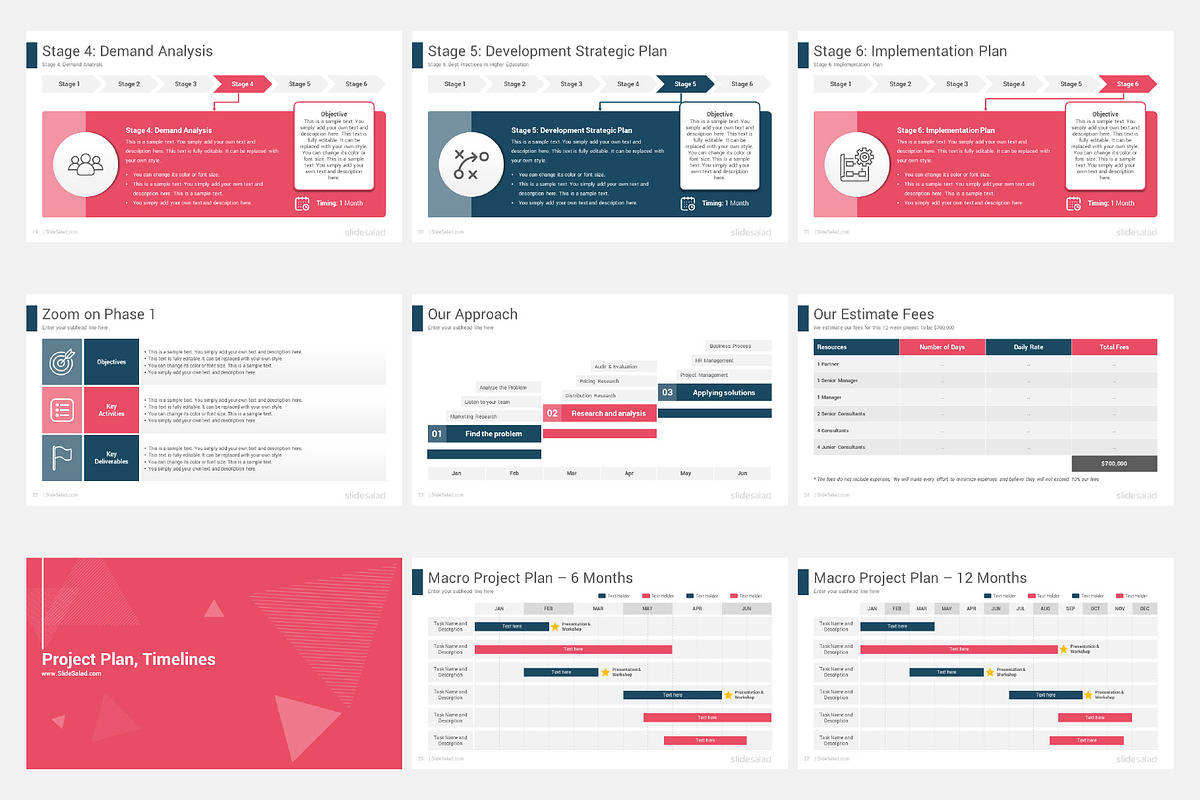 Consulting Proposal PowerPoint, a Presentation Template by SlideSalad