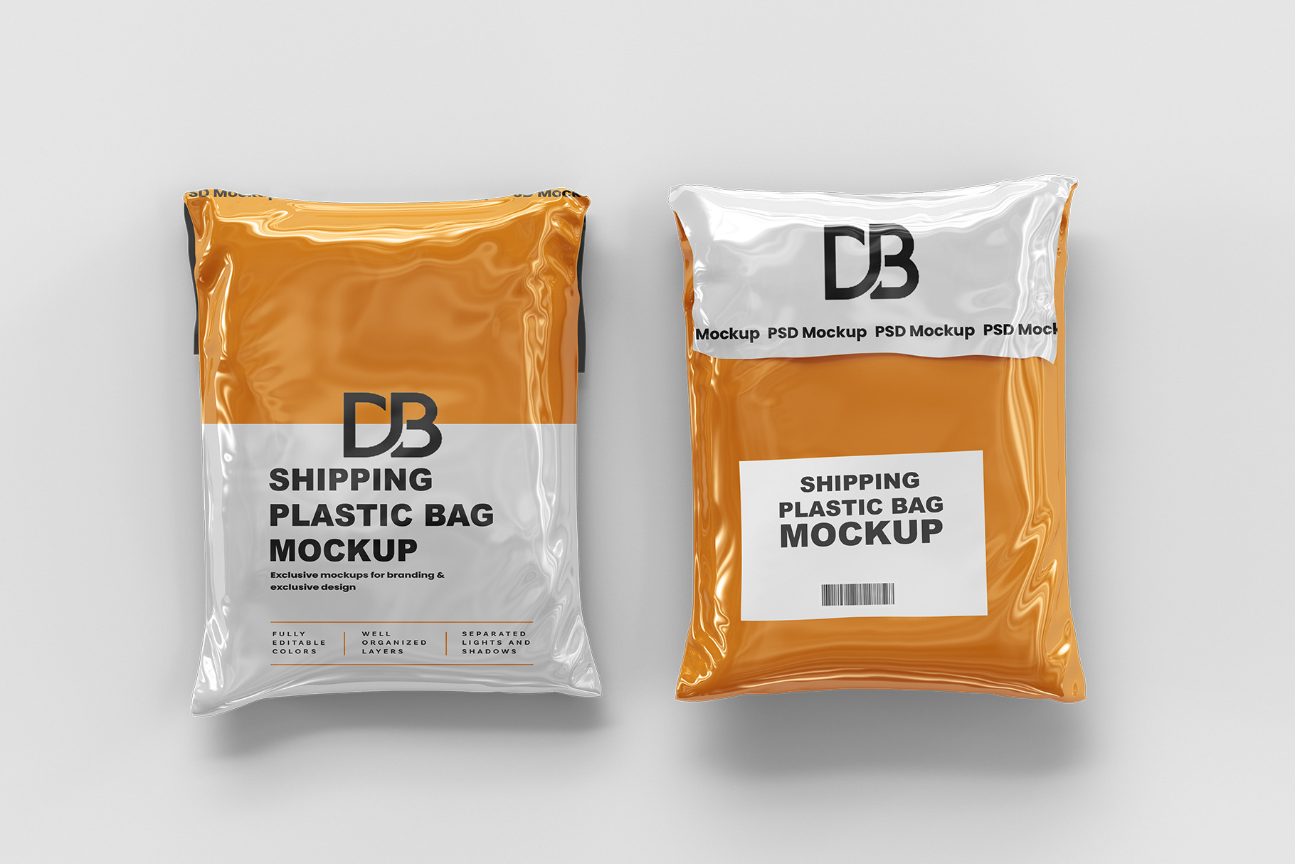 Shipping Plastic Bag Mockup | Creative Market
