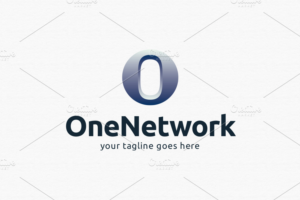 One Network Logo Template, a Branding & Logo Template by PixaSquare ...