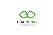 Leaf Infinity Logo, a Branding & Logo Template by XpertgraphicD