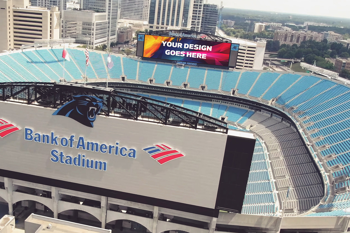 24 PSD NFL Stadium Mockup #1, a Mockup by Laura