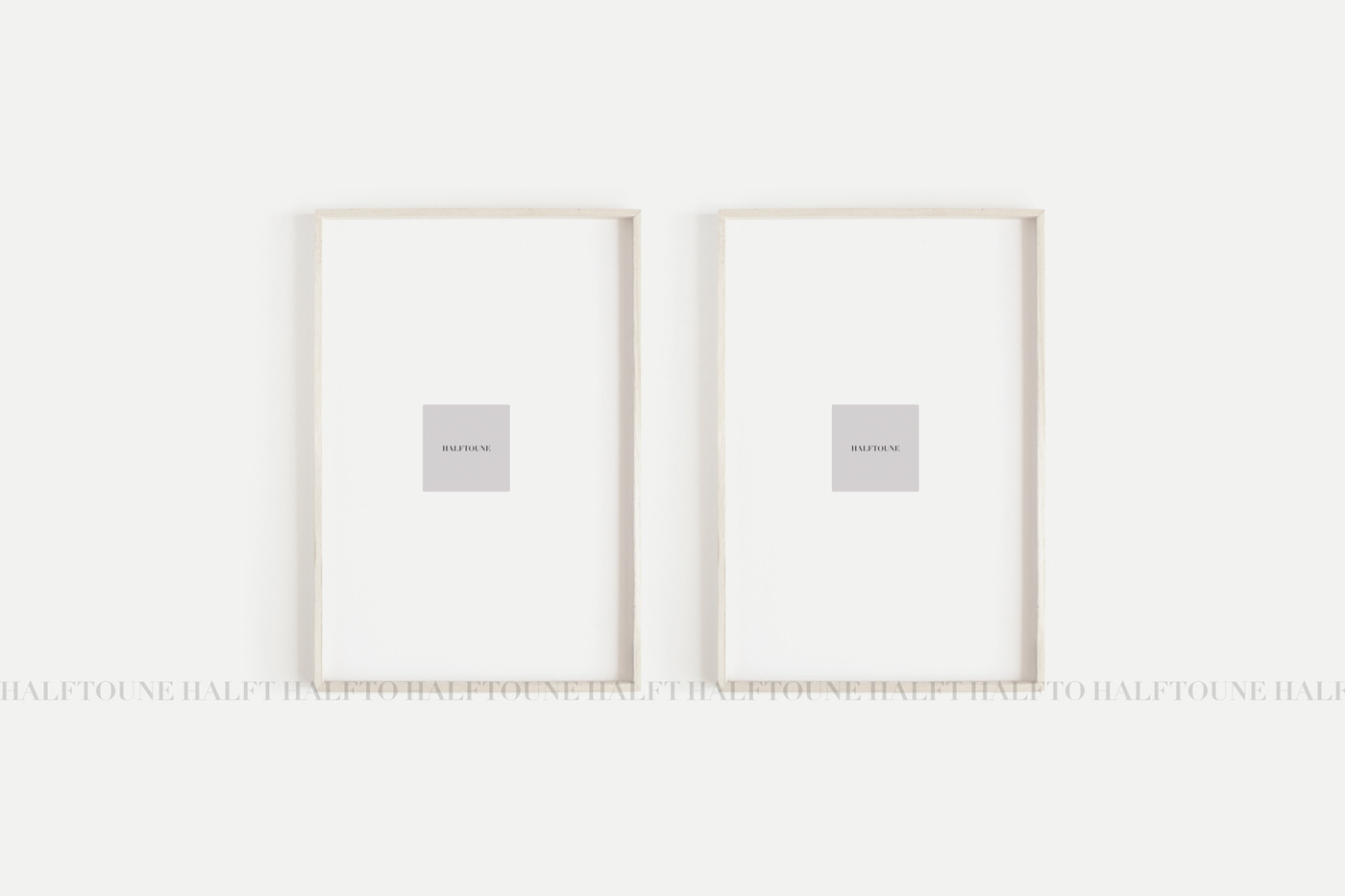 Mockup set of 2 Frames, Mock up, a Graphic by HALFTOUNE