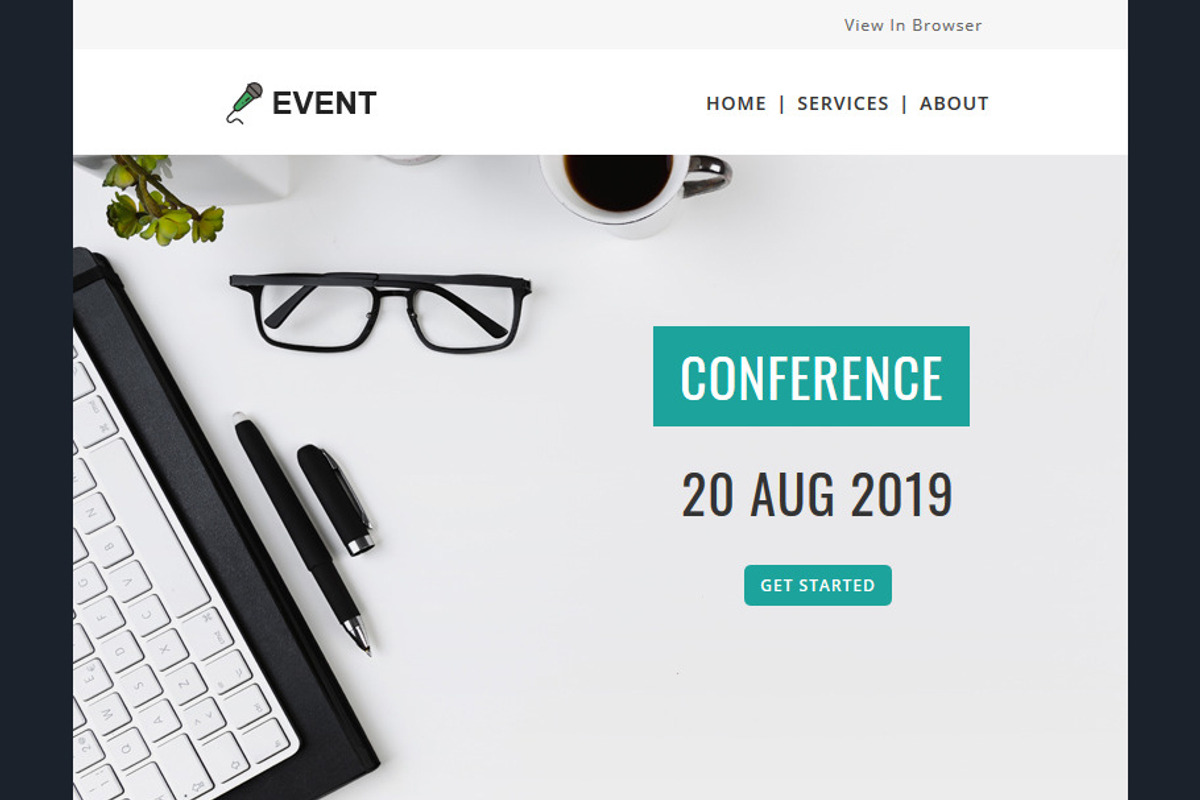 EVENT- Responsive Email Template, an Email Template by FourDinos