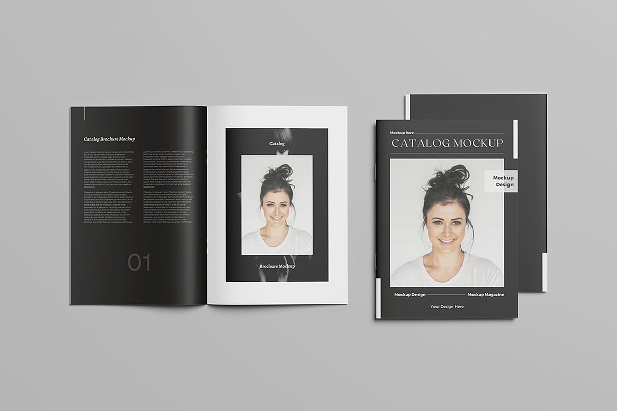 Brochure Catalog Mockup