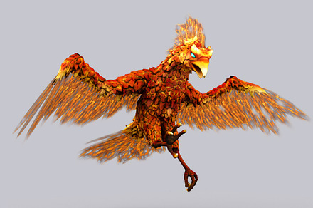 HIPPOGRIFF fbx only | 3D Characters & People ~ Creative Market