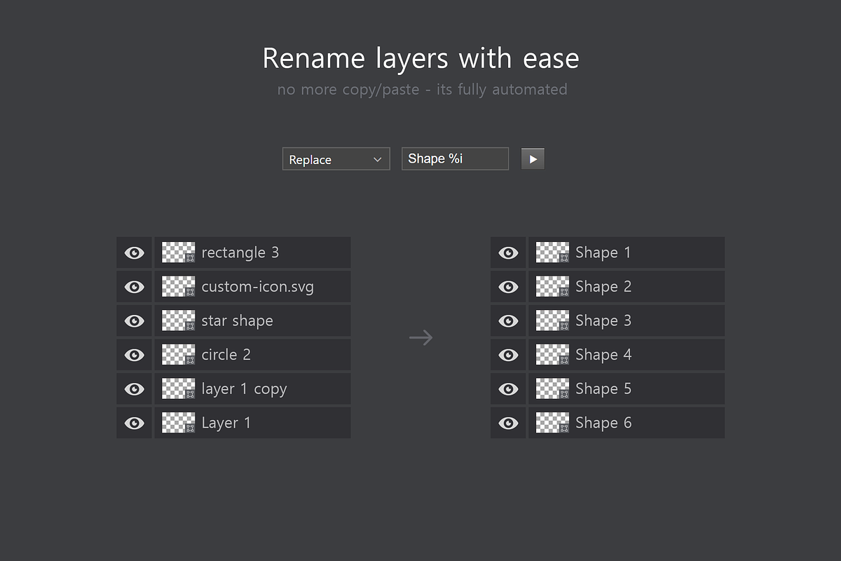 Layer Batch - Processing Kit, a Plug-in Add-On by h3design