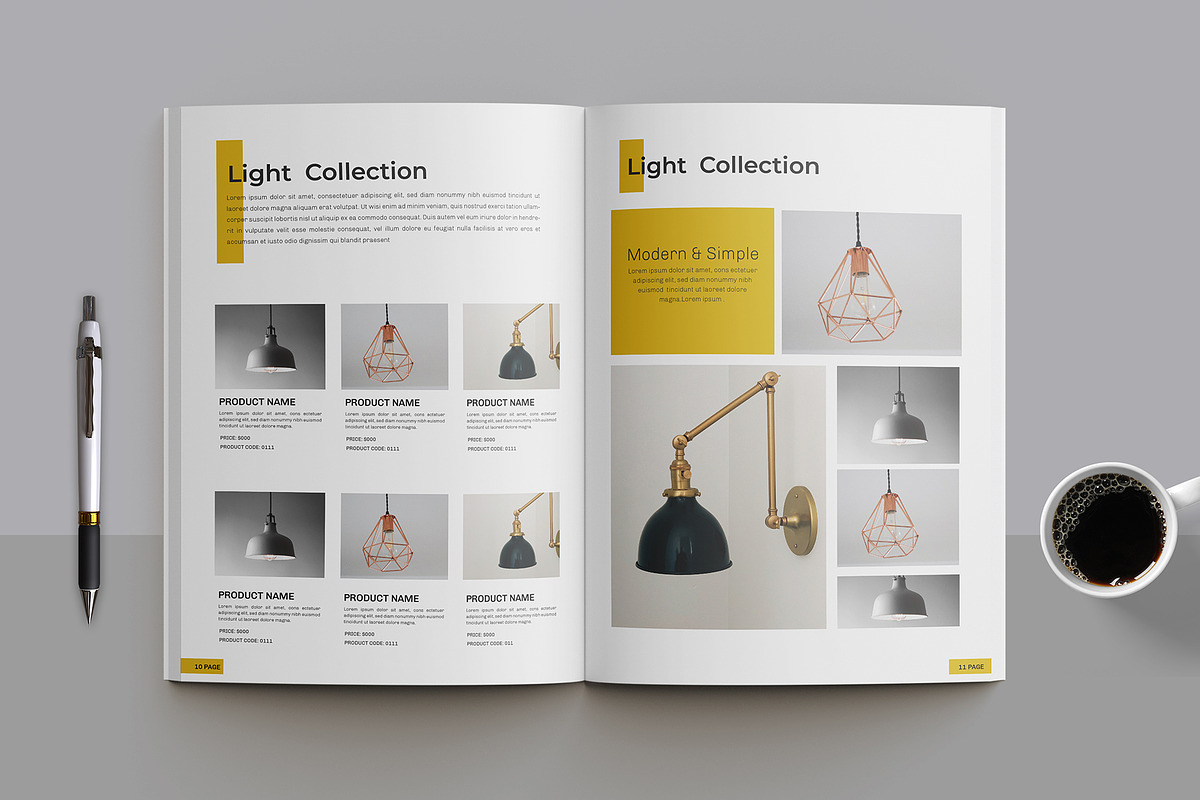 Multipurpose Product Catalog Design